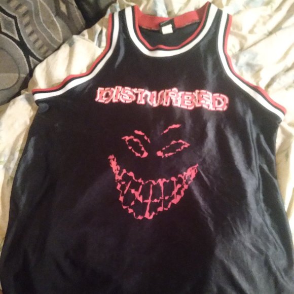 Shirts | Authentic Disturbed Jersey Lg | Poshmark